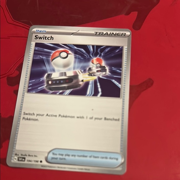 Pokemon | Games | Pokemon Trainer Card Switch With Red And Silver ...